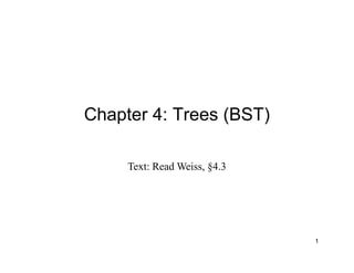 8 chapter4 trees_bst | PDF | Programming Languages | Computing