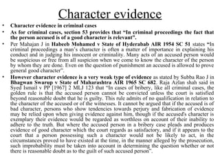 (8) character evidence | PPT