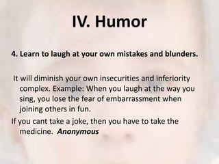 8 Cheerfulness, Optimism And Humor | PPSX