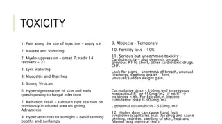 Common chemotherapy drugs in breast cancer | PPTX