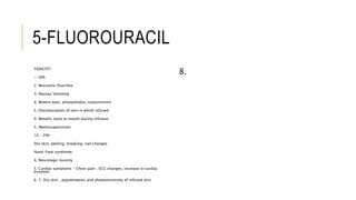 Common chemotherapy drugs in breast cancer | PPTX