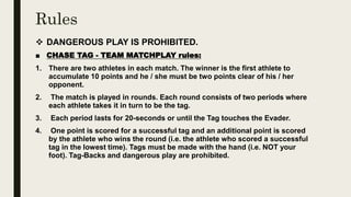 PPT on the world chase tag sports and championship tournament | PPT