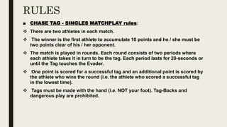 PPT on the world chase tag sports and championship tournament | PPT