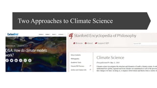 8. Climate Change: Climate science as methods and tools | PPT