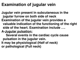 8 clinical examination of cardiovascular system in animals | PDF