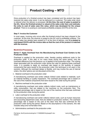 8 co 01(product costing mto) | DOC