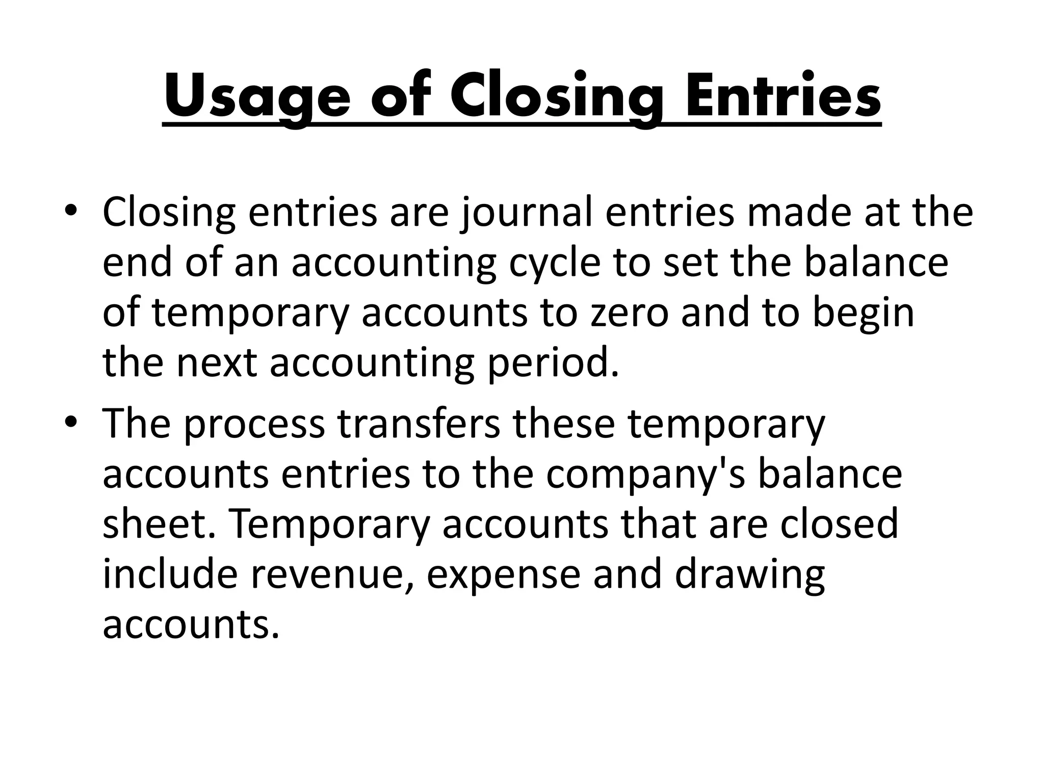 8 column worksheet & closing entries by Mubashir Hassan | PPTX