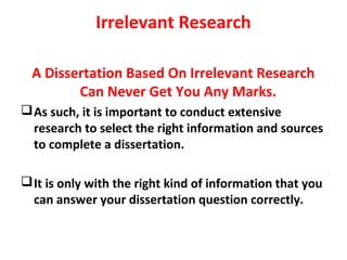 8 common dissertation mistakes | PPT