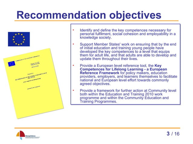 Key competences for lifelong learning | PPT | Education