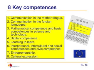 Key competences for lifelong learning | PPT