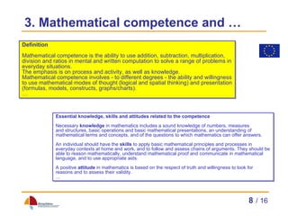 Key competences for lifelong learning | PPT