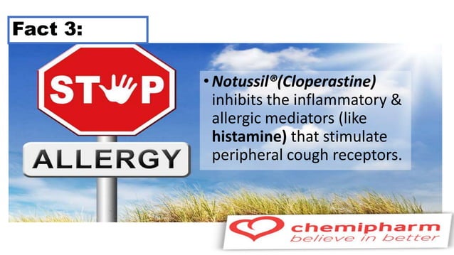 8 competitive medical facts about notussil® | PPTX