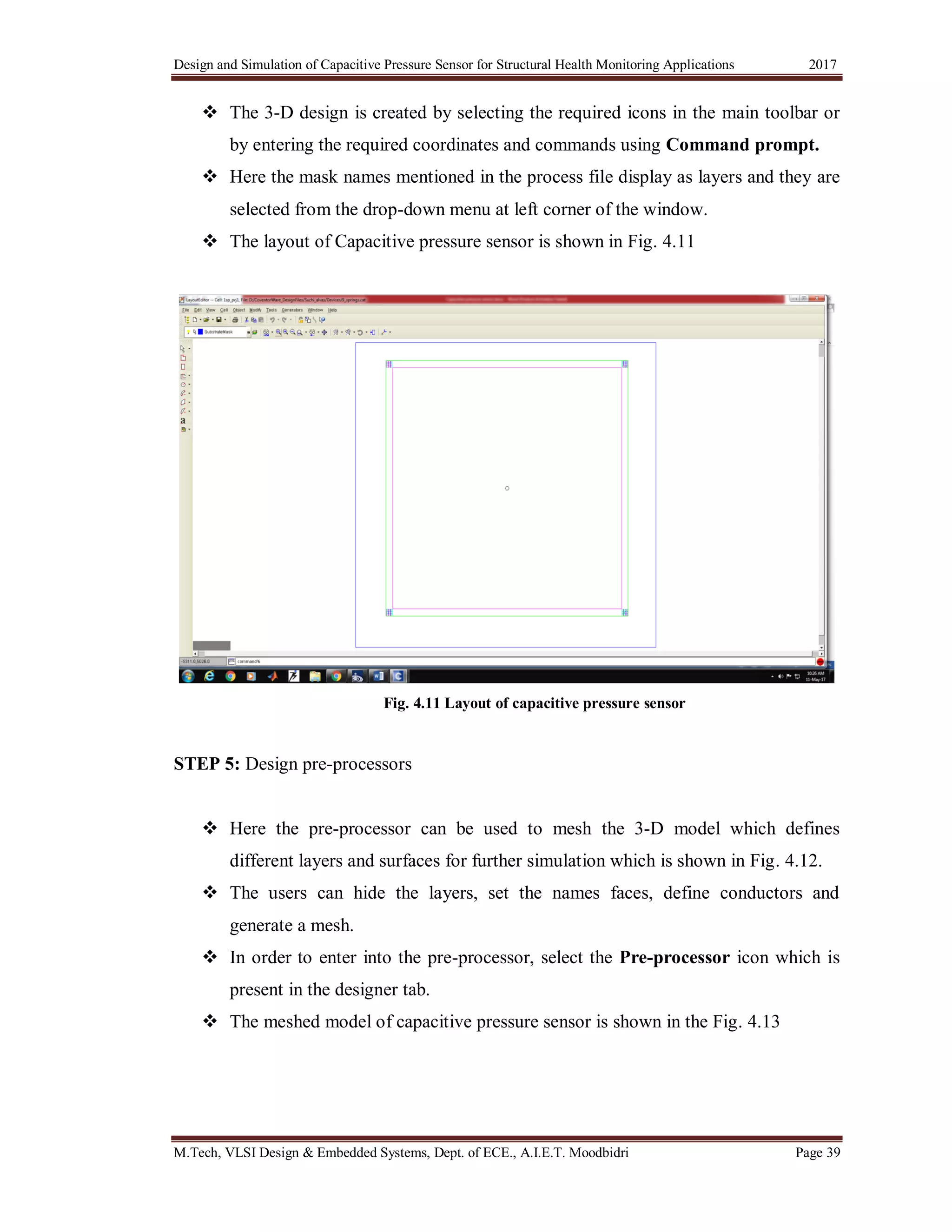 complete m.tech project report_2017 (Based on MEMS Technology) | PDF