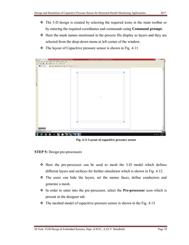 complete m.tech project report_2017 (Based on MEMS Technology) | PDF