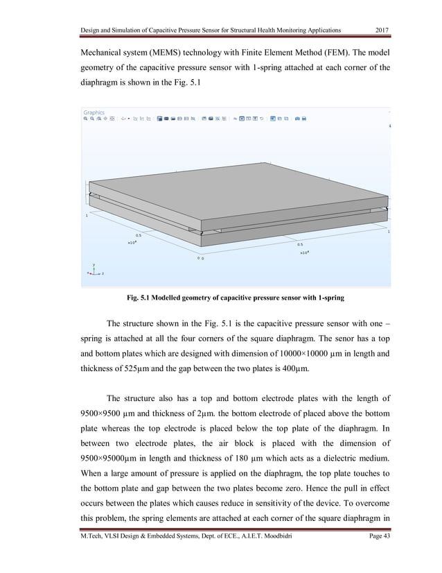 complete m.tech project report_2017 (Based on MEMS Technology) | PDF