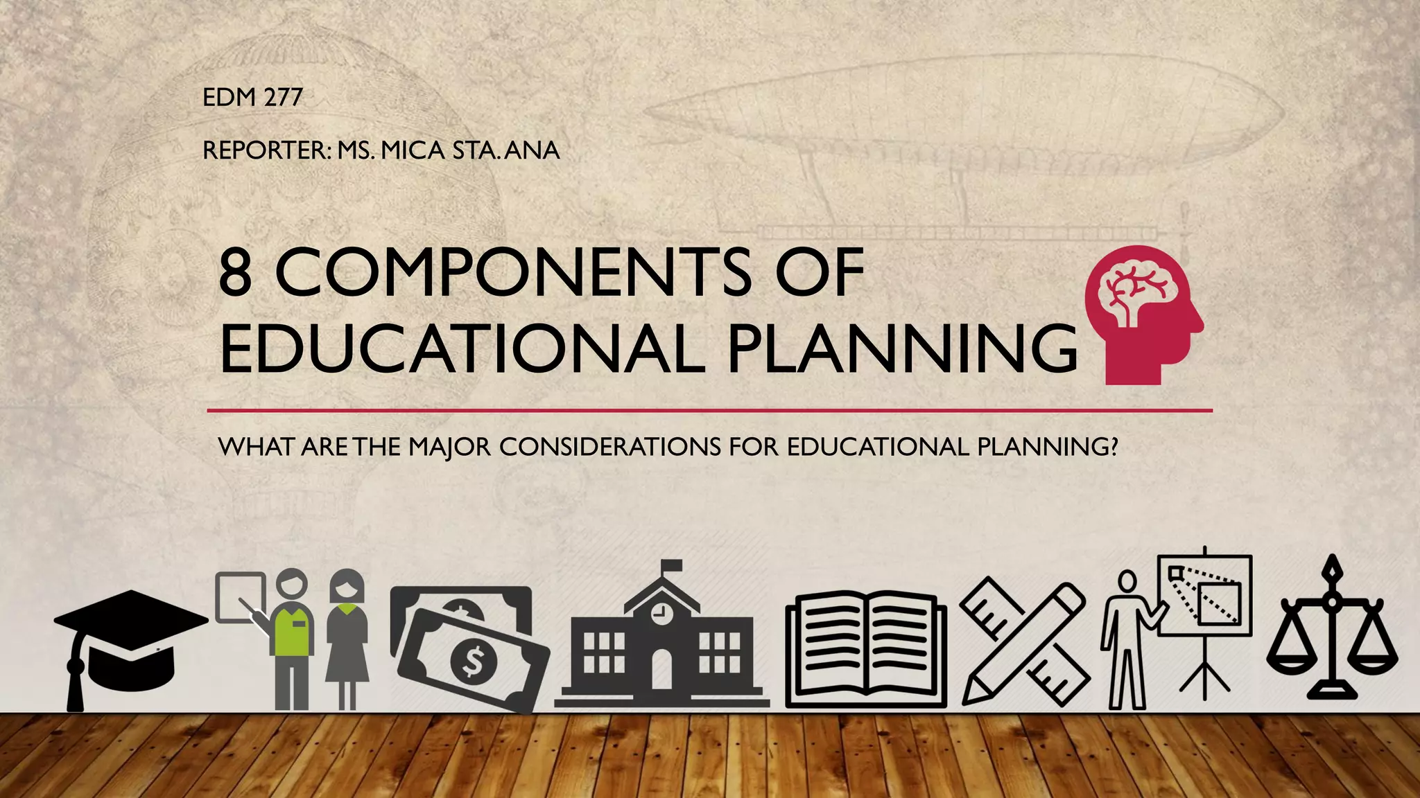 8 components of educational planning | PDF