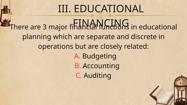 8 components of educational planning.pptx | Financial Planning ...