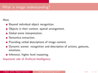 Image understanding and artificial intelligence | PPT