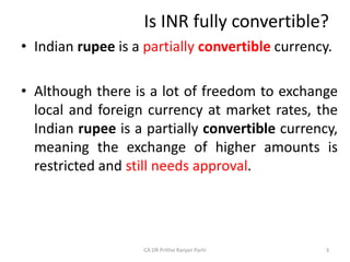 Convertibility of INR | PPSX | Stocks and Bonds | Personal Investing