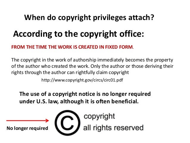 Introduction To Copyright Law