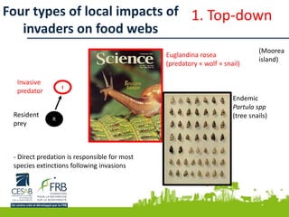 Community resistance to biological invasions : role of diversity and ...