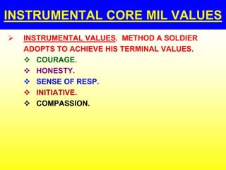 8 CORE MIL VALUES.ppt