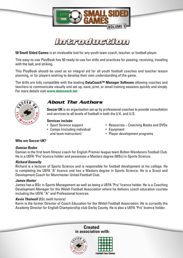 50 small sided games v1 | PDF