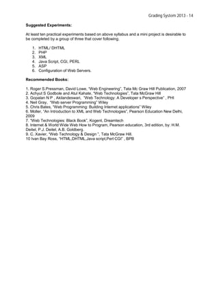 RGPV SYLLABUS CSE 8TH SEM | PDF