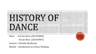 8 ct ppt foo & teo dance 21 july 2014 | PPT