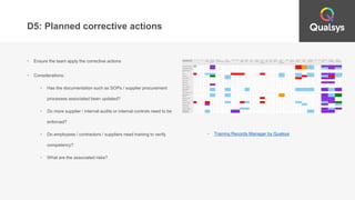 8D problem solving for NCR management: Beginners training | PPTX