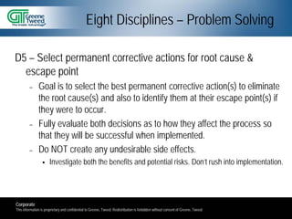 8 d corrective actions | PDF