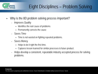 8 d corrective actions | PDF