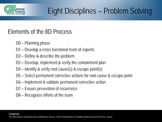 8 d corrective actions | PDF