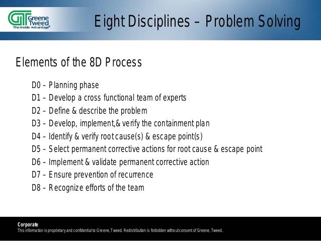 8 d corrective actions