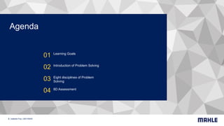 8 disciplines of problem solcving techniques | PPTX