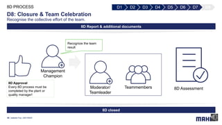 8 disciplines of problem solcving techniques | PPTX