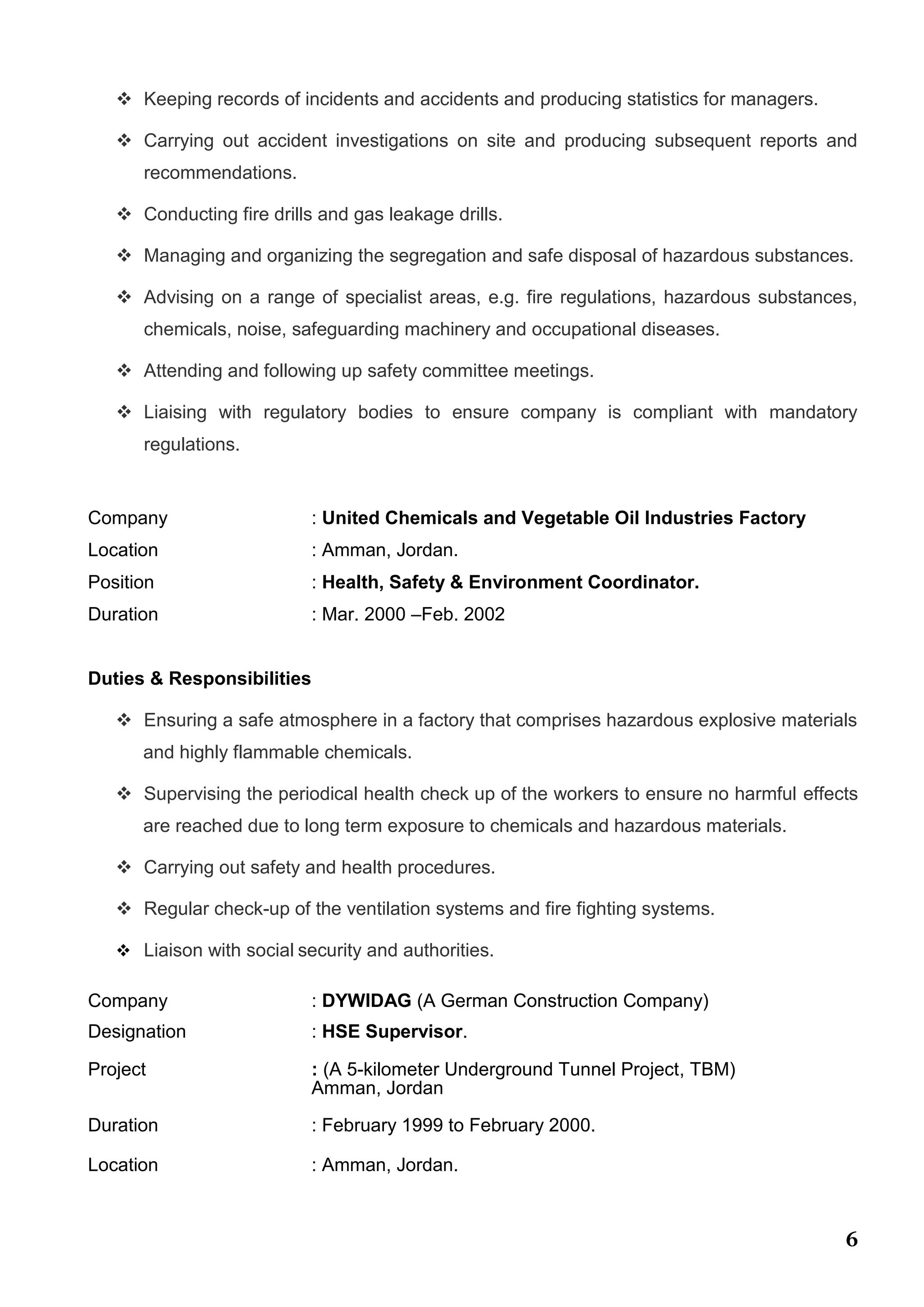 Mohammed Omari CV updated[1] | PDF