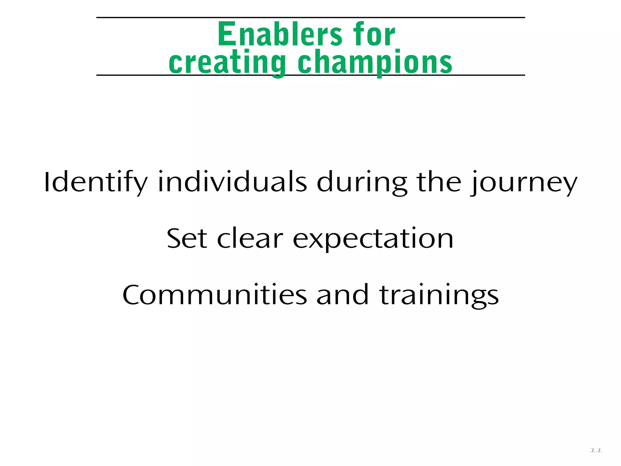 ACCIT Self sustaining transformations | PPT