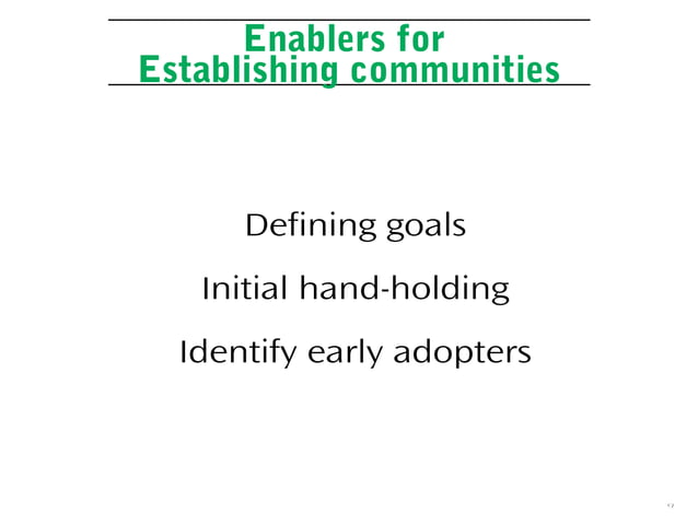 ACCIT Self sustaining transformations | PPT