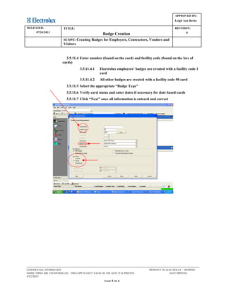 Badge Creation Process | PDF