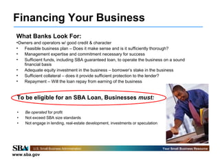 SBA_Getting Started 2015 | PPT | Small and Medium-sized Business | Business