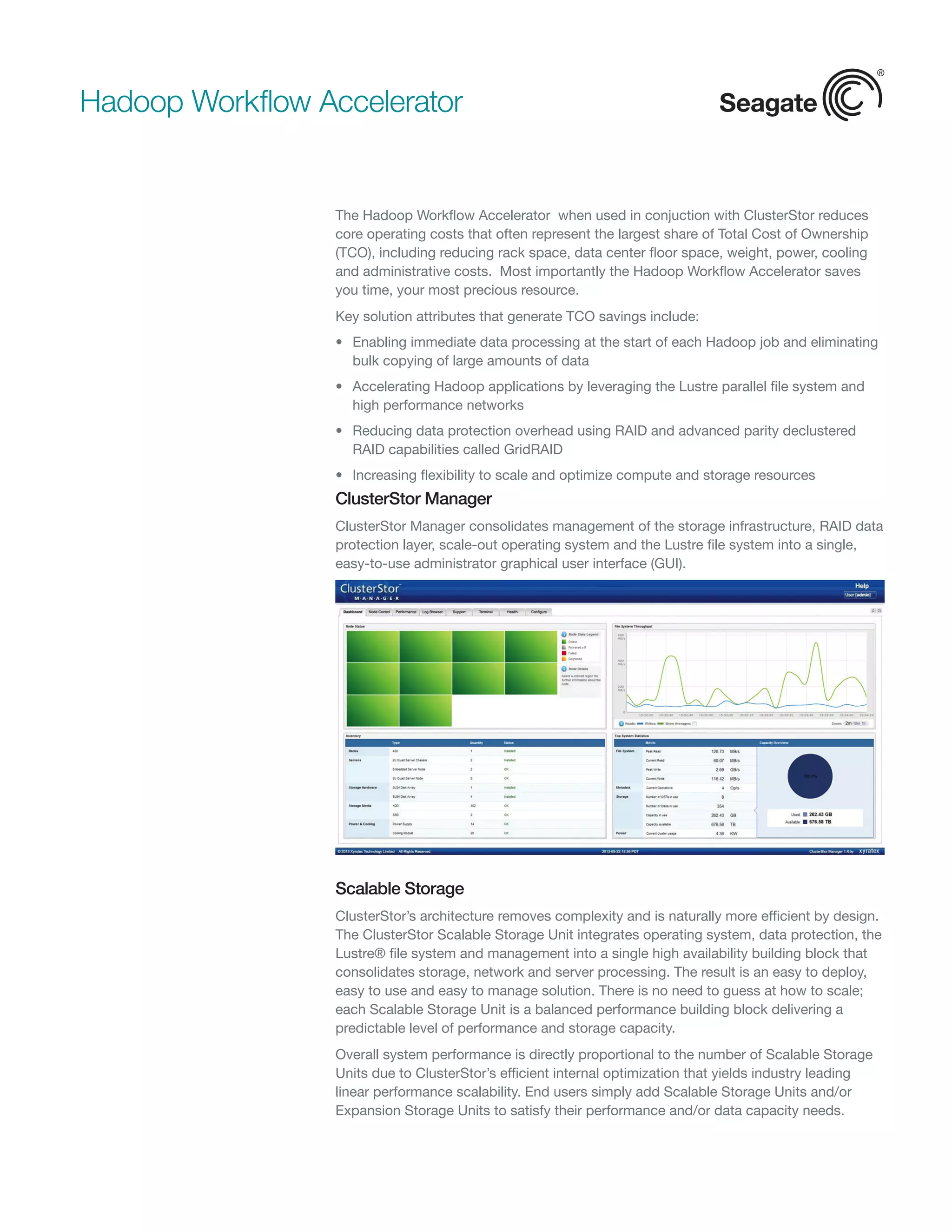 clusterstor-hadoop-data-sheet | PDF
