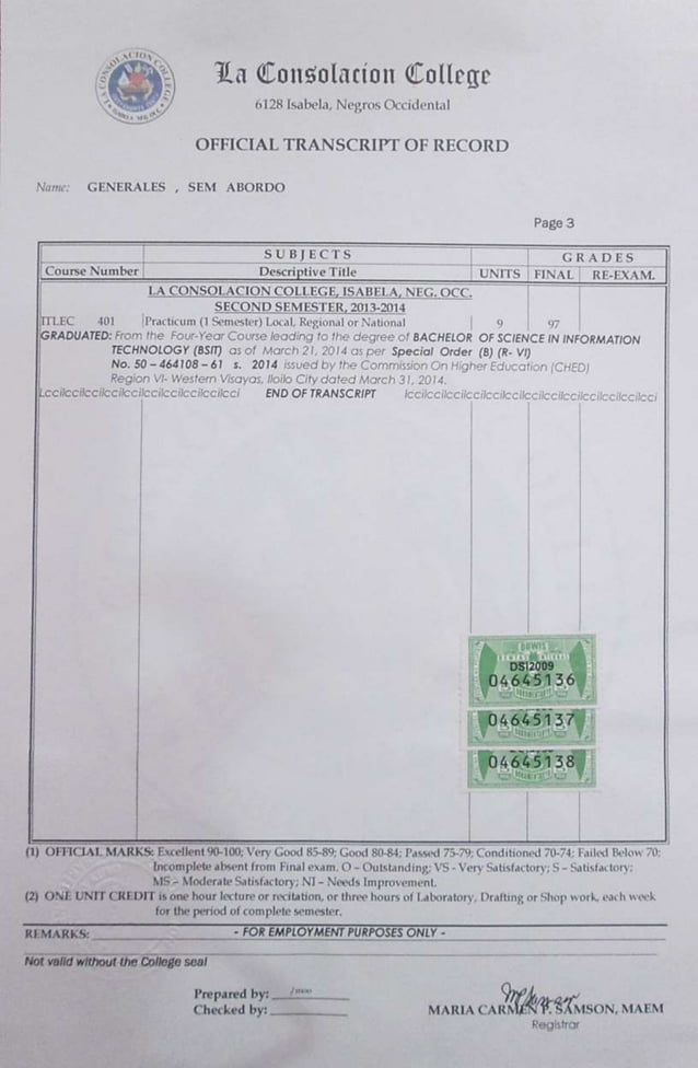 Transcript of Records | DOCX