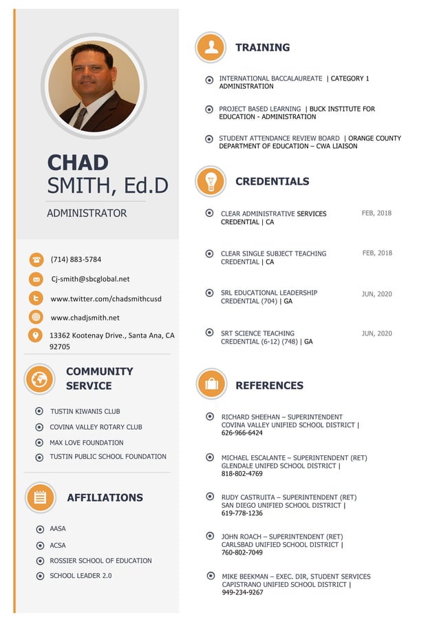 Chad Principal Resume | PDF