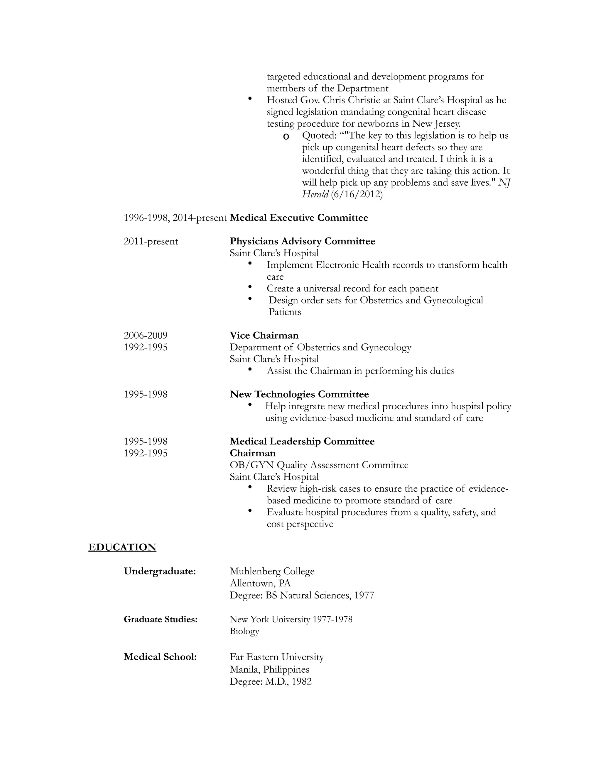 3Richard Rothenberg CURRICULUM VITAE | PDF