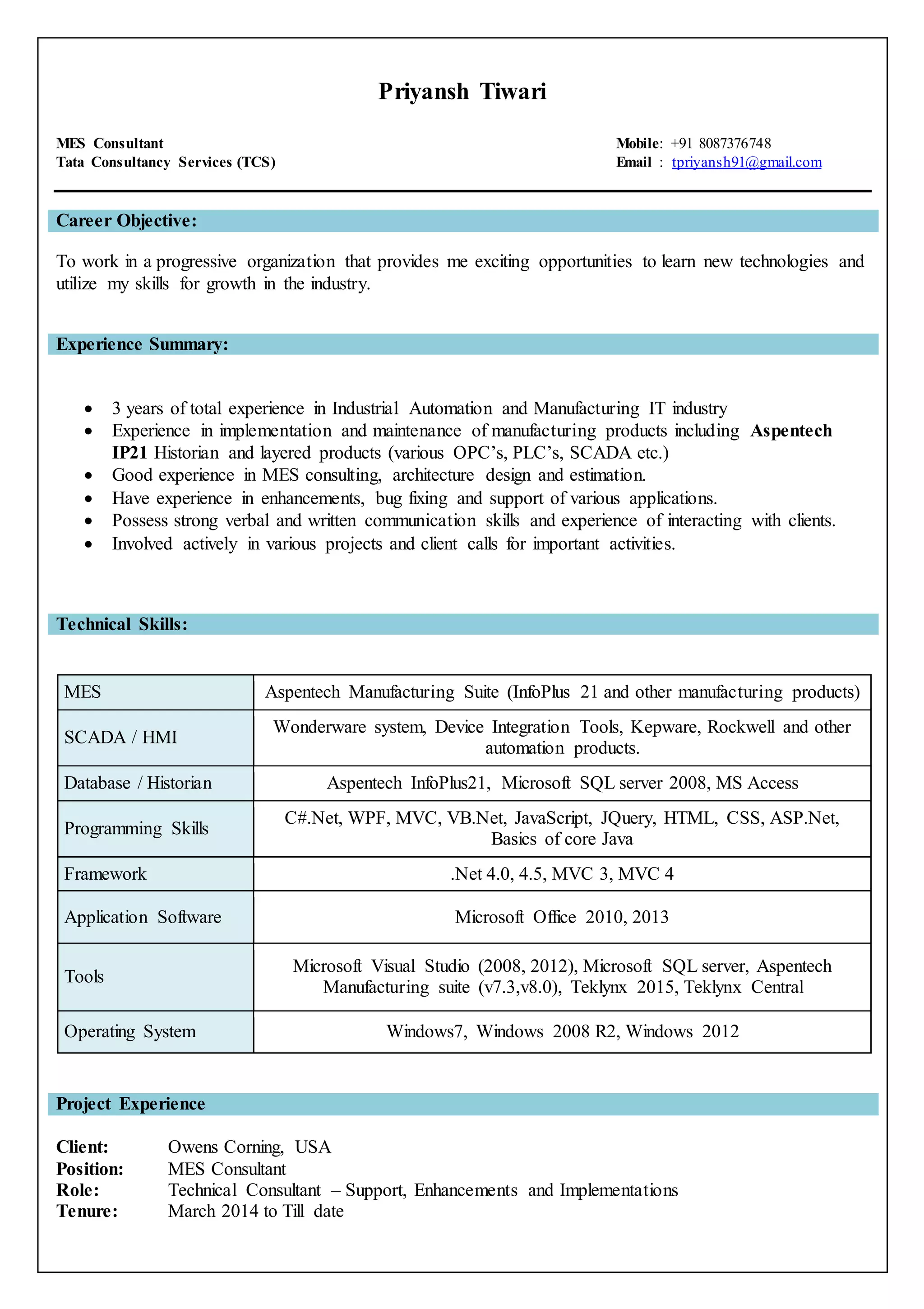 Resume1 | DOCX