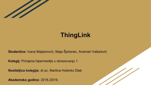 ThingLink prezentacija | PPT