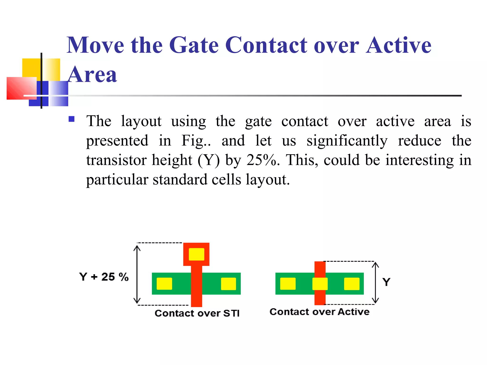 optimazation of standard cell layout | PPT