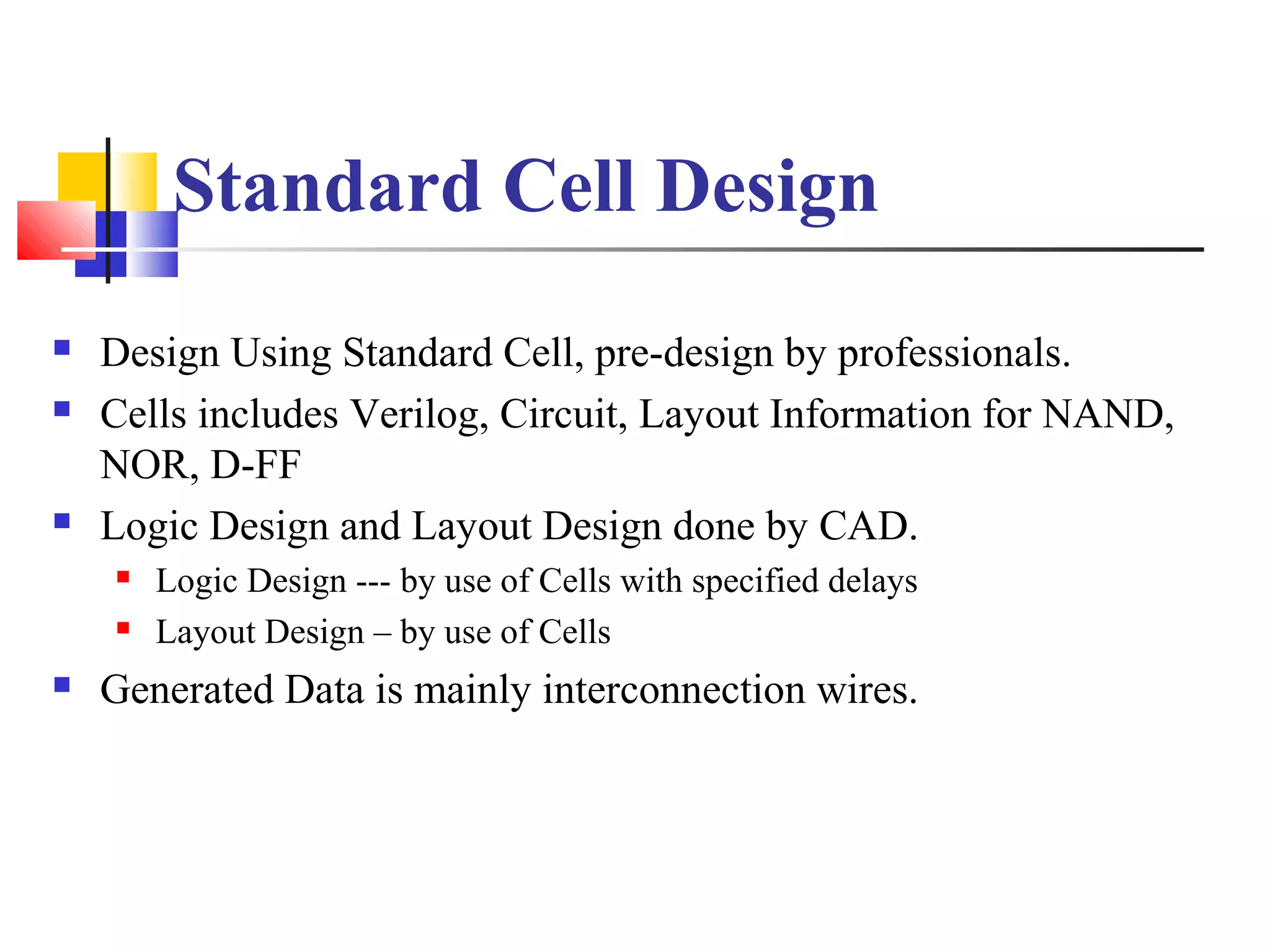 optimazation of standard cell layout | PPT