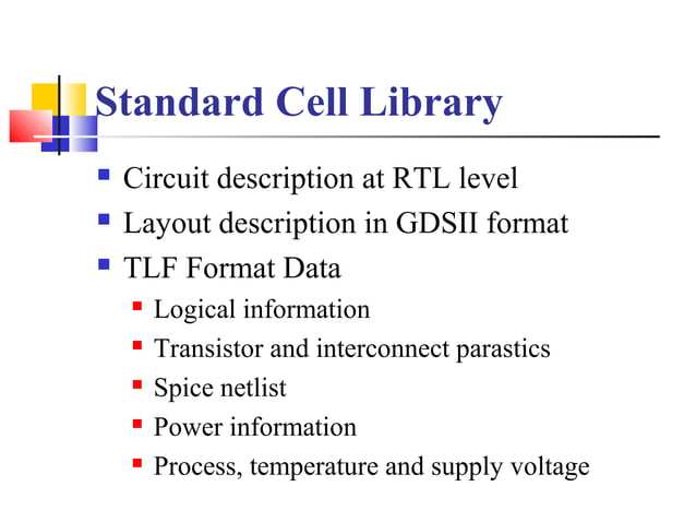 optimazation of standard cell layout | PPT